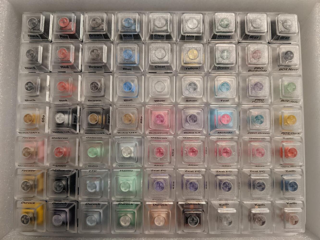 Organizing my tester switch samples - General DIY - KeebTalk