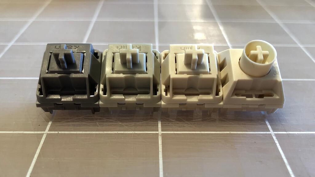 NovelKeys Cream Variants - Key switches - KeebTalk
