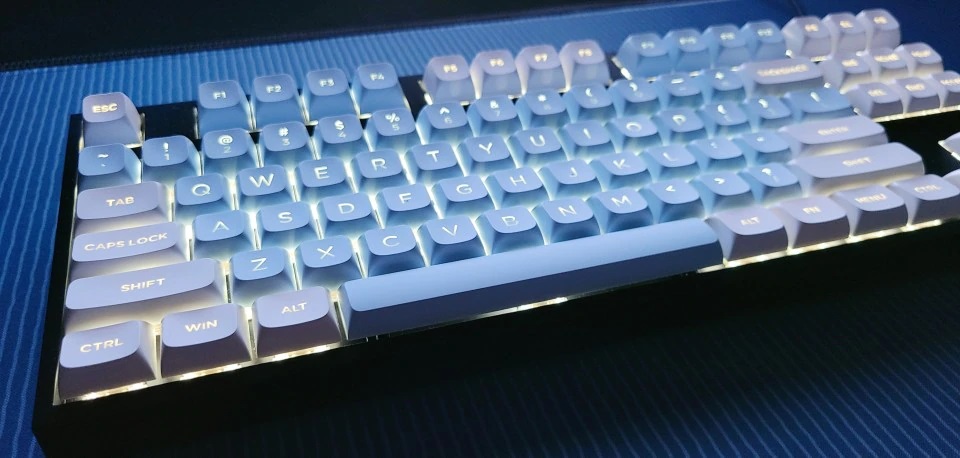 Found: Backlit PBT with South-mount LED-friendly Centered font ...